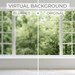 Window Forest View Zoom Background Zoom Background Home - Etsy
