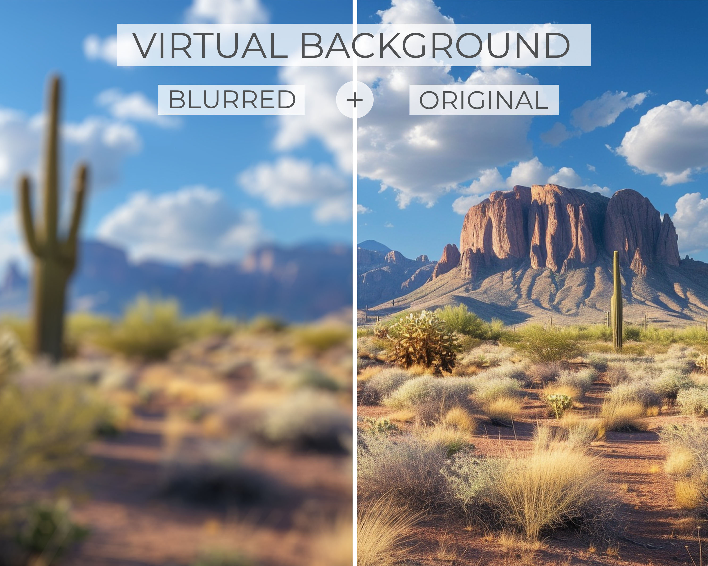 Western Desert Zoom Background Nature Zoom Background Home Office Home ...