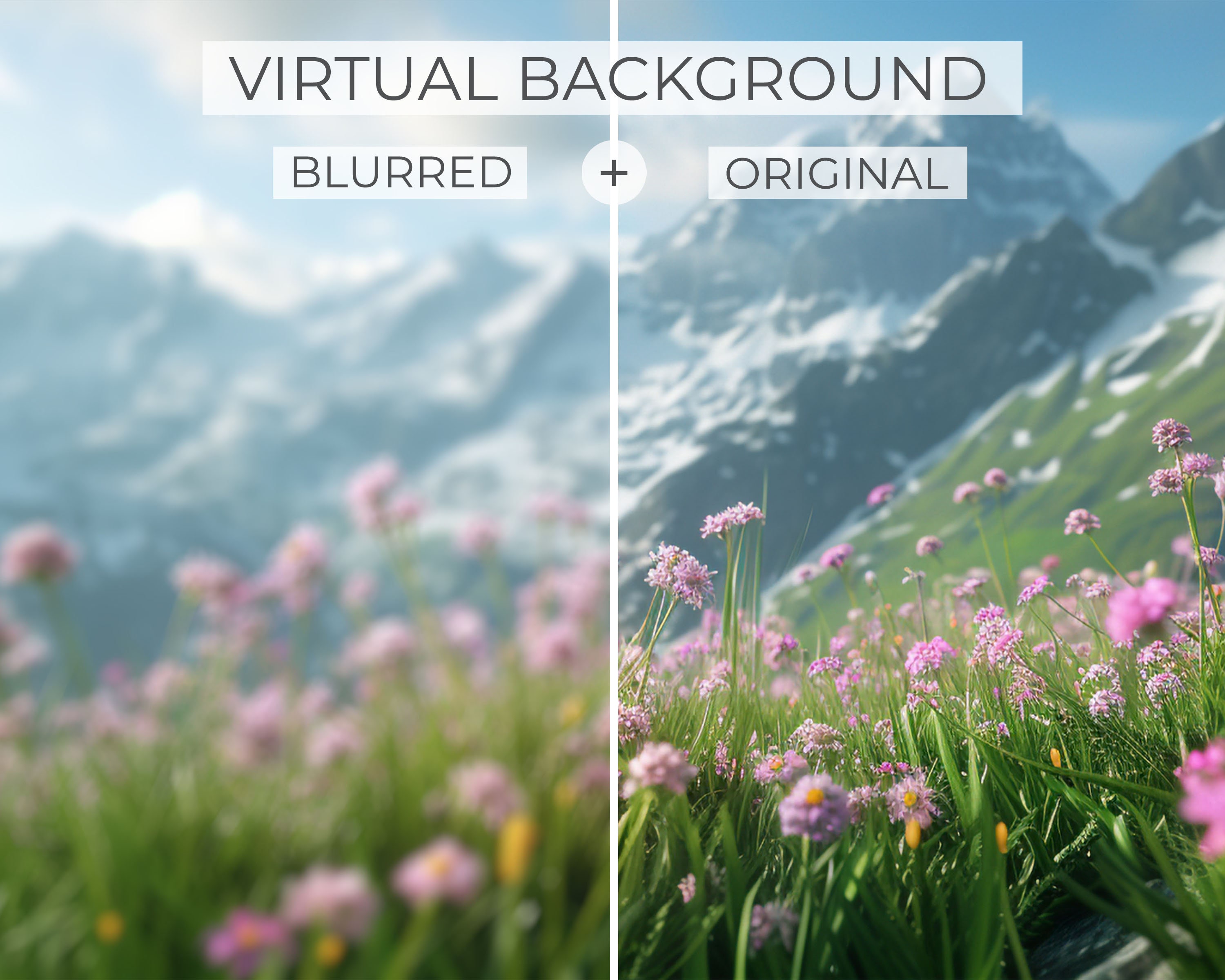 Mountains Zoom Background Nature Zoom Background Home Office Home ...