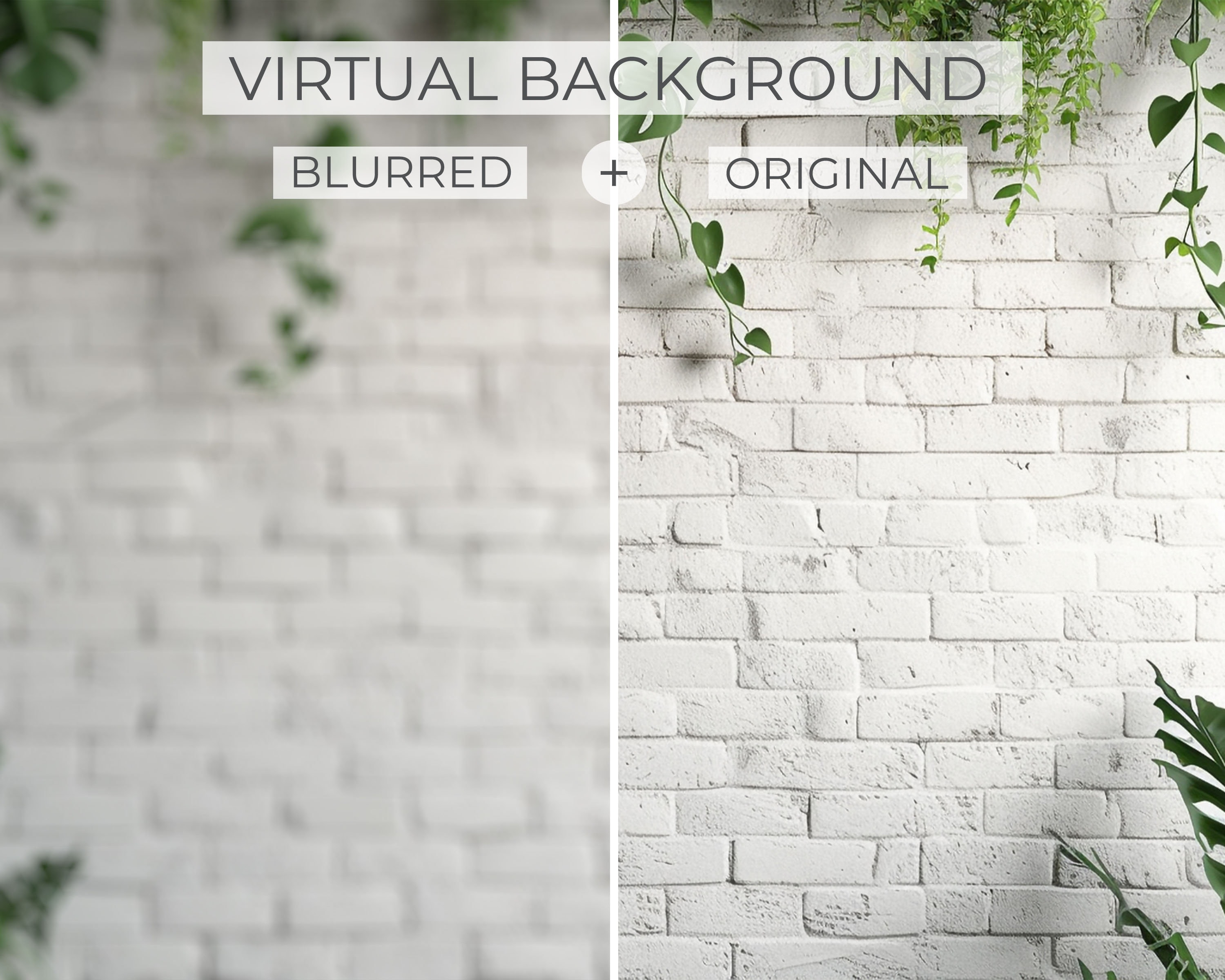 White Brick Wall Zoom Background Zoom Background Home Office Home ...