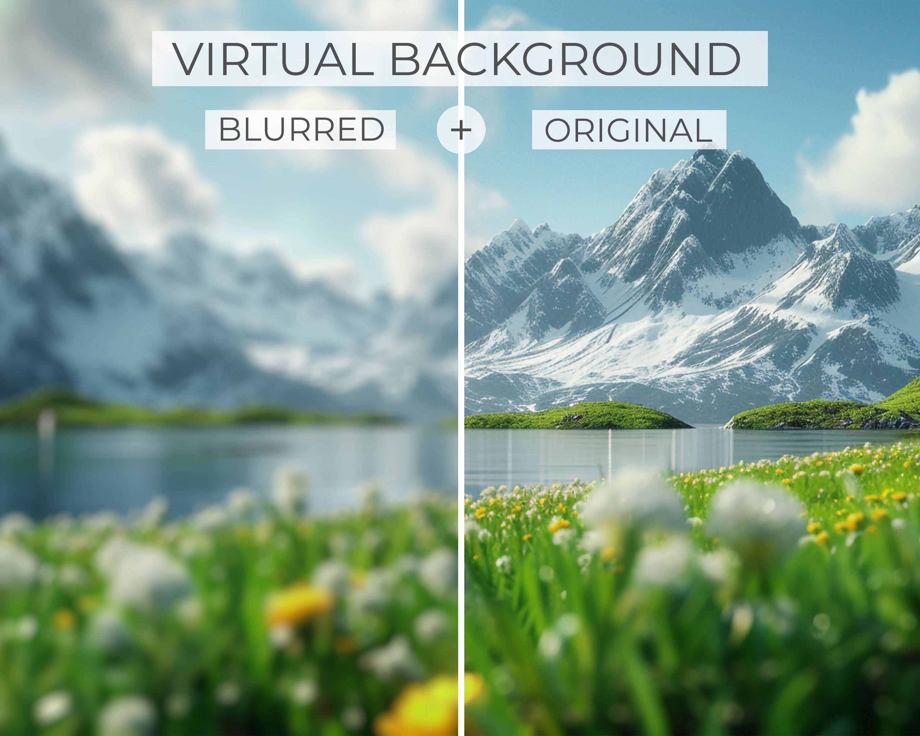 Mountains Zoom Background Nature Zoom Background Home Office Home ...