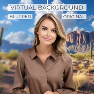 Western Desert Zoom Background Nature Zoom Background Home Office Home ...