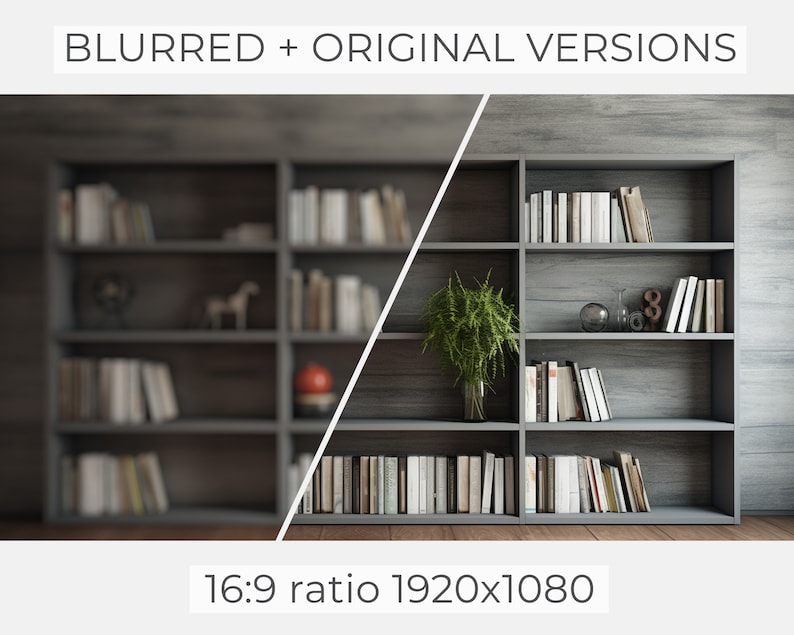 Grey Home Office Zoom Background Modern Zoom Background Home Office ...