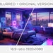 Lo-fi Neon Room Zoom Background Neon Bedroom Zoom Background - Etsy