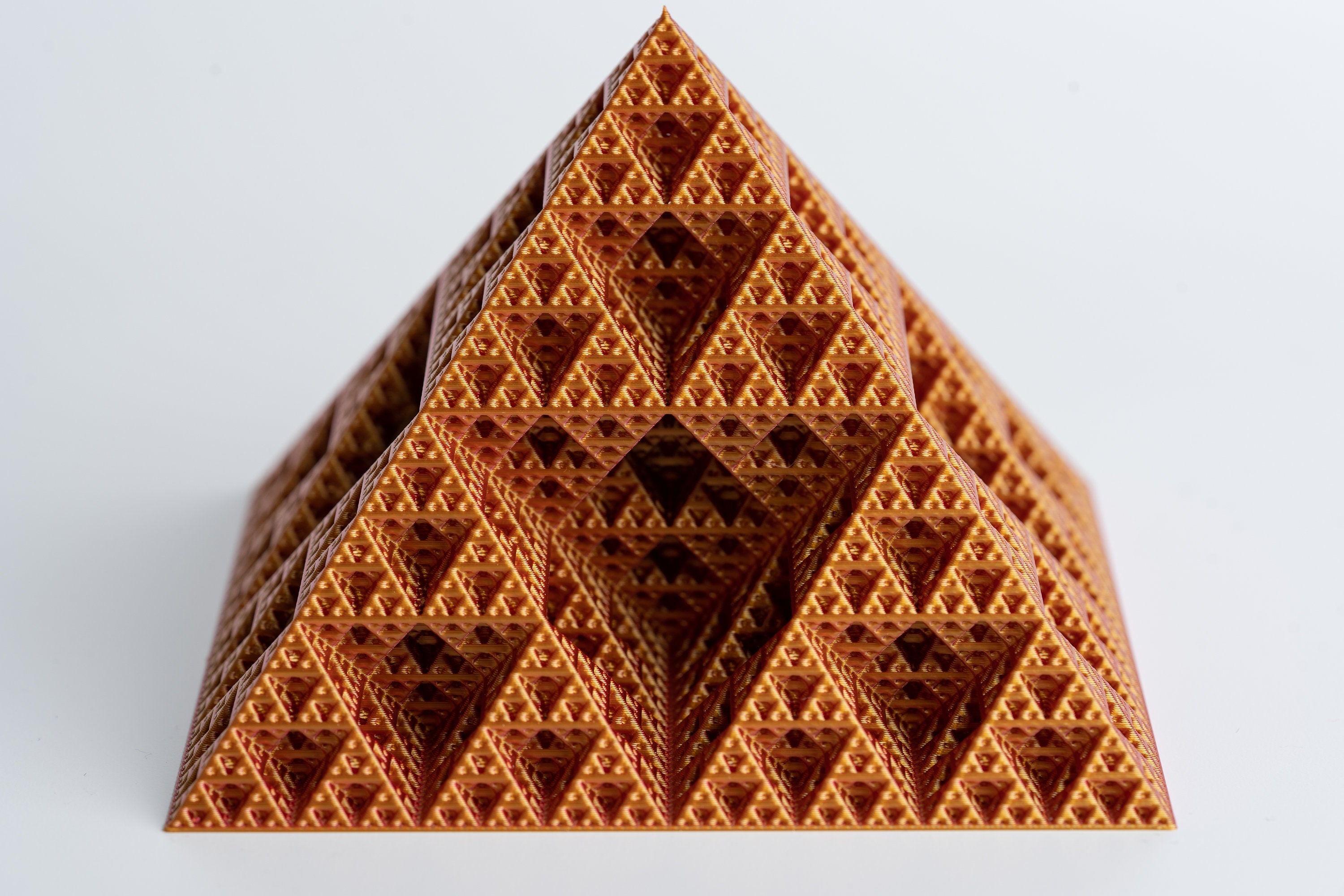 3D Printed Fractal Pyramid - Etsy