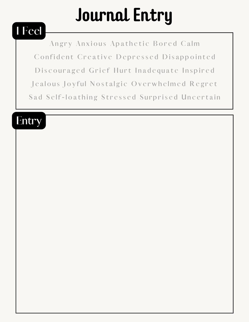 Journal Entry - Etsy