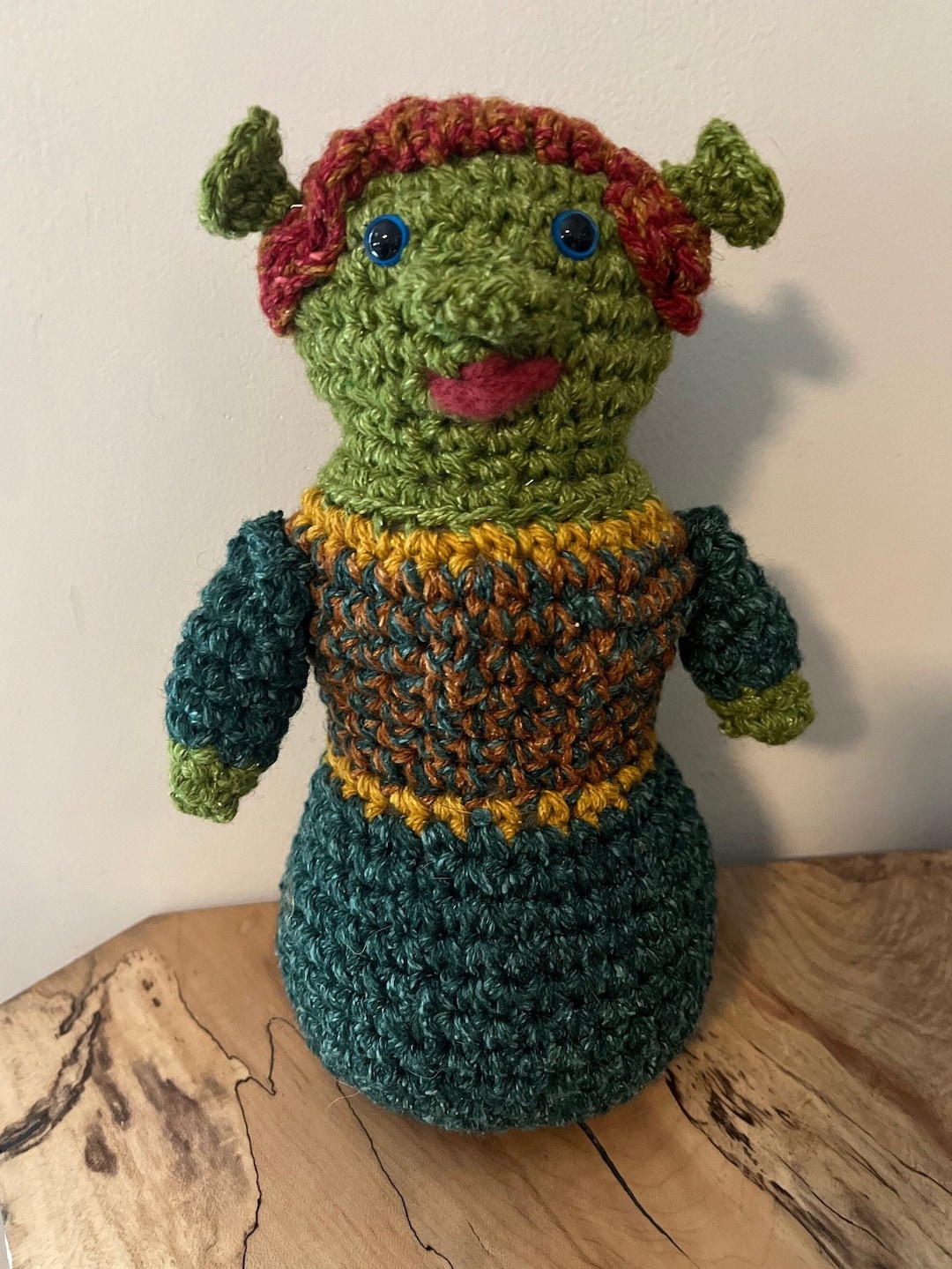 Princess Fiona Crochet Doll - Etsy