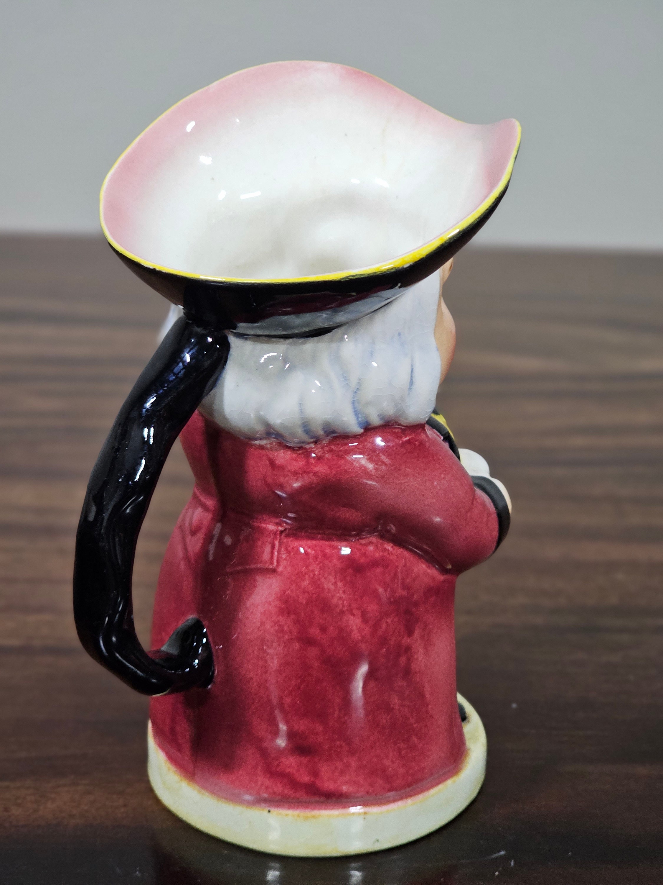 Vintage Toby Character Jug Ale Beer Drinker With Pipe Japan Glazed ...