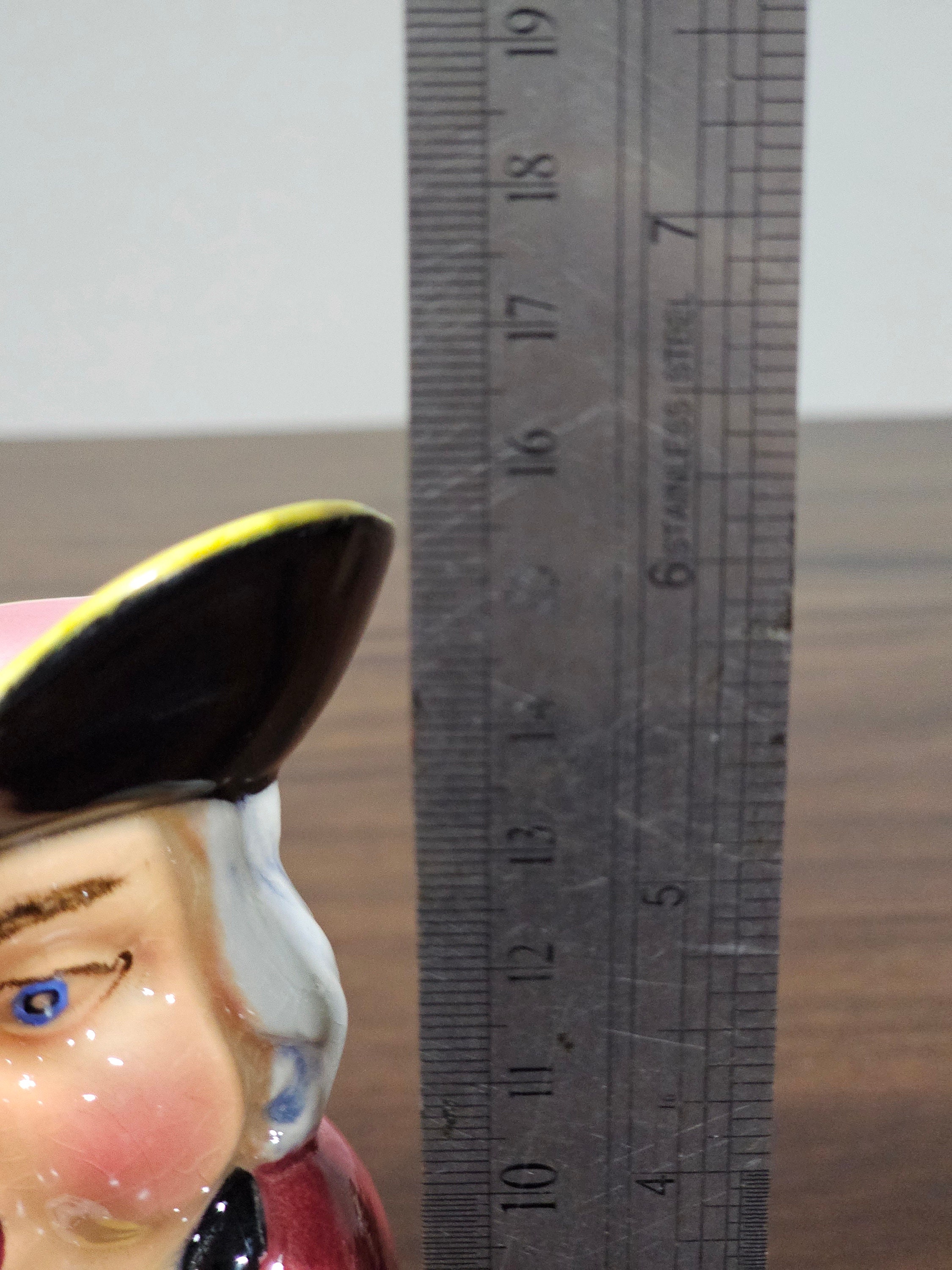 Vintage Toby Character Jug Ale Beer Drinker With Pipe Japan Glazed ...