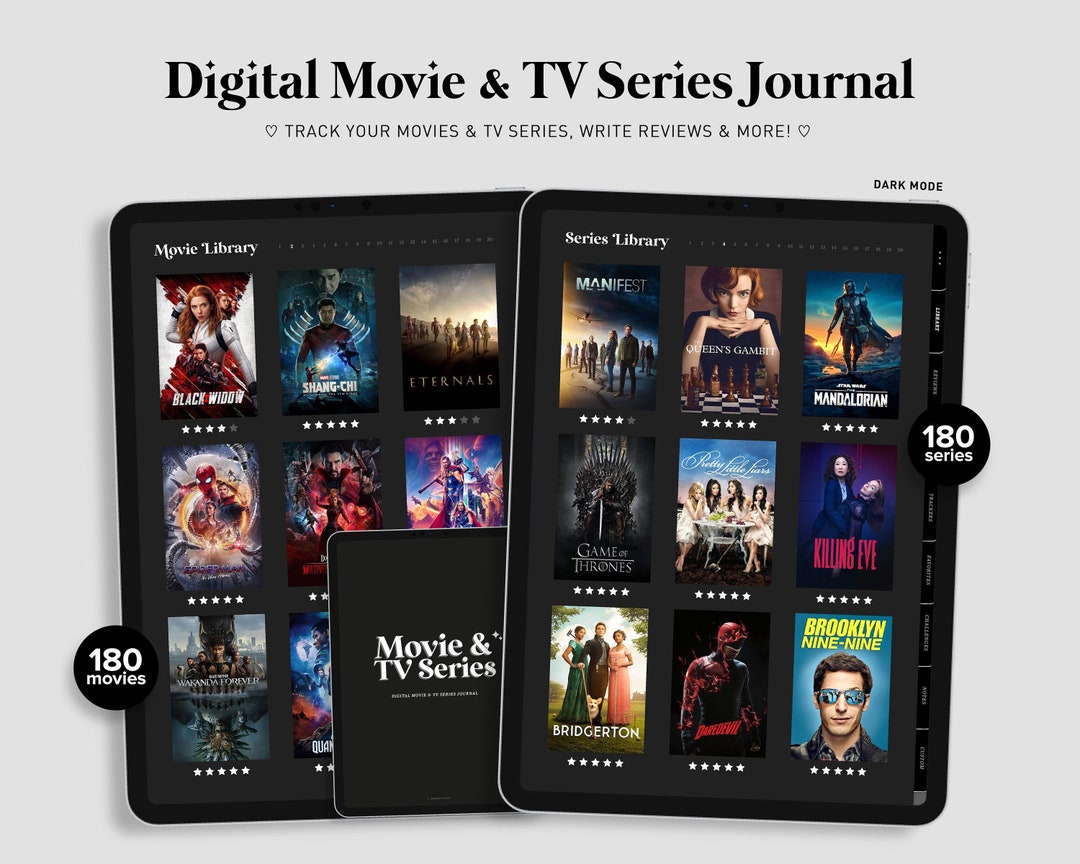 Digital Movie & TV Series Journal DARK MODE Digital Media Journal ...