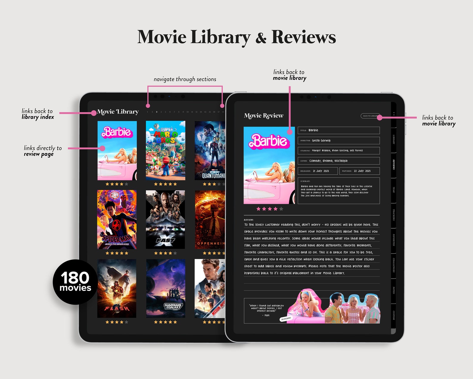 Digital Movie & TV Series Journal DARK MODE | Digital Media Journal ...