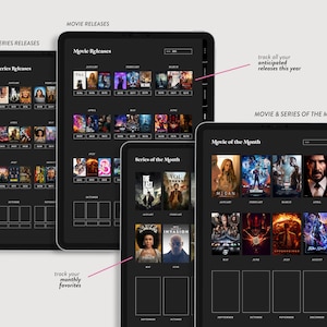 Digital Movie & TV Series Journal DARK MODE | Digital Media Journal ...