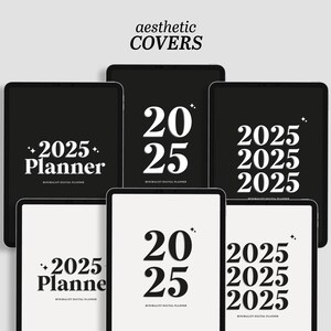2025 Minimalist Digital Planner | Simple Digital Planner | iPad Planner ...
