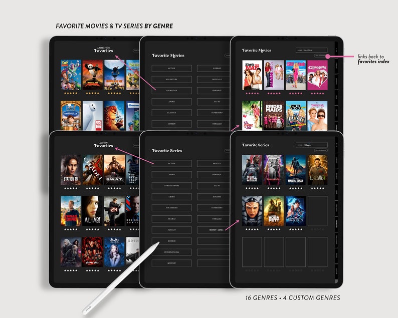 Digital Movie & TV Series Journal DARK MODE | Digital Media Journal ...