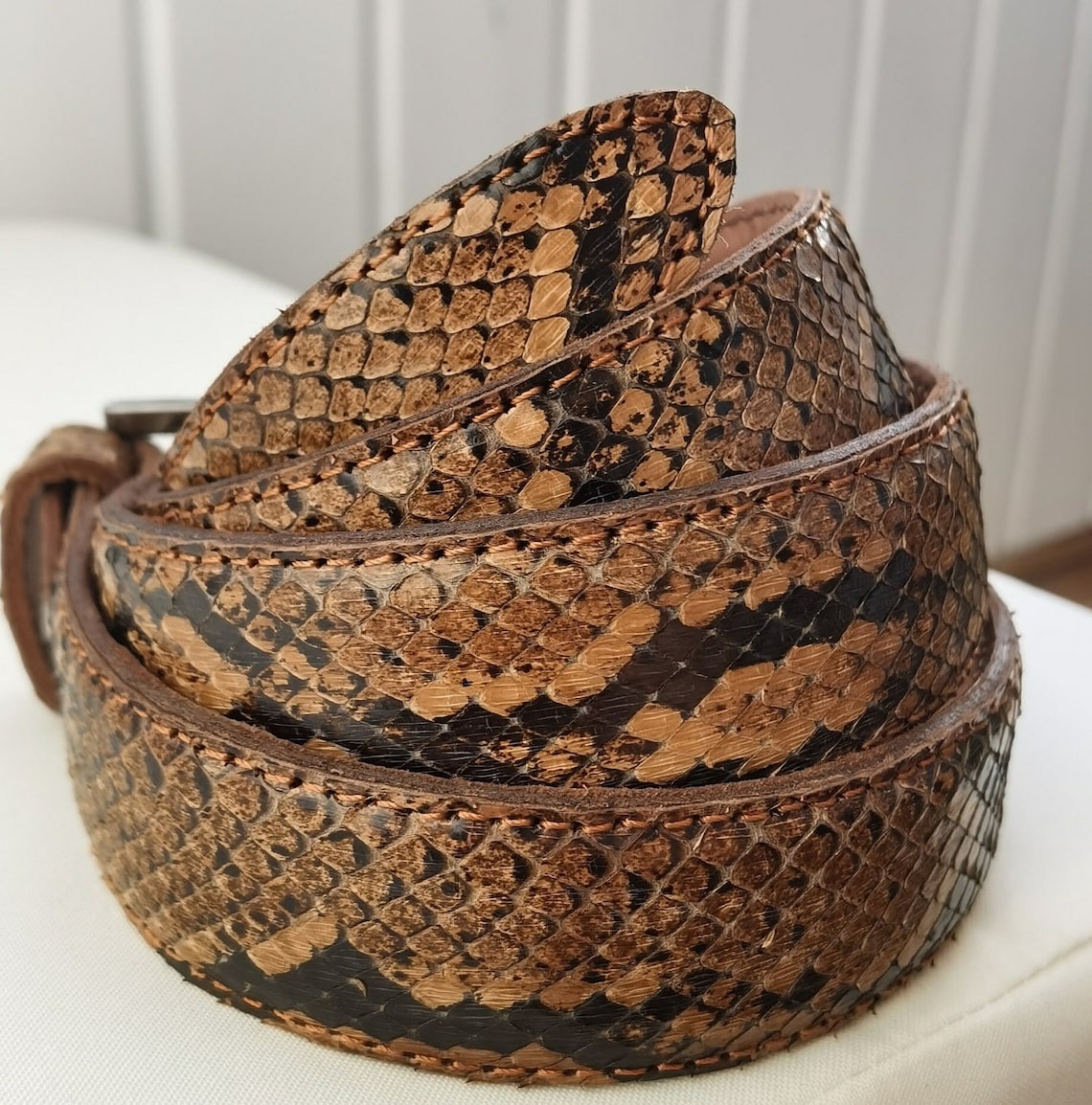 Snake Skin Belt, Real Snake Leather, Handmade, Gift, Unisex, Man, Woman, - Etsy