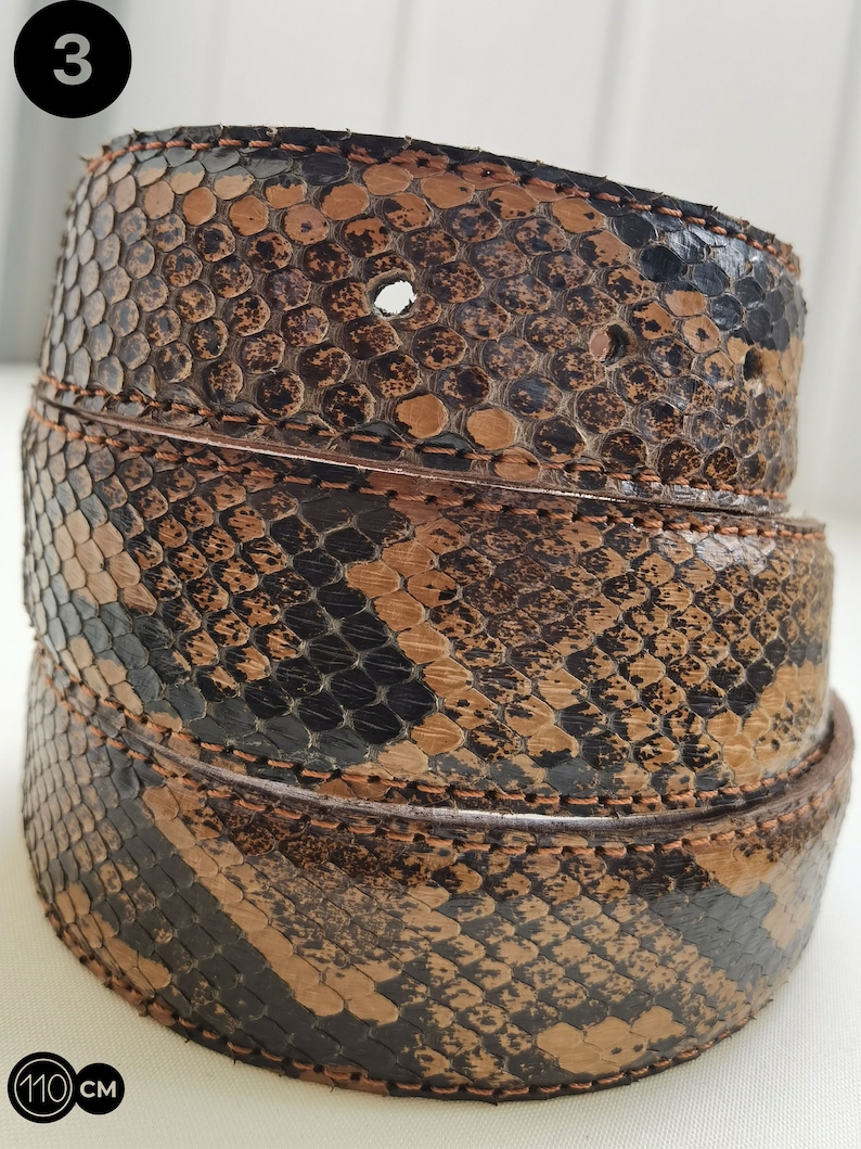 Snake Skin Belt, Real Snake Leather, Handmade, Gift, Unisex, Man, Woman ...