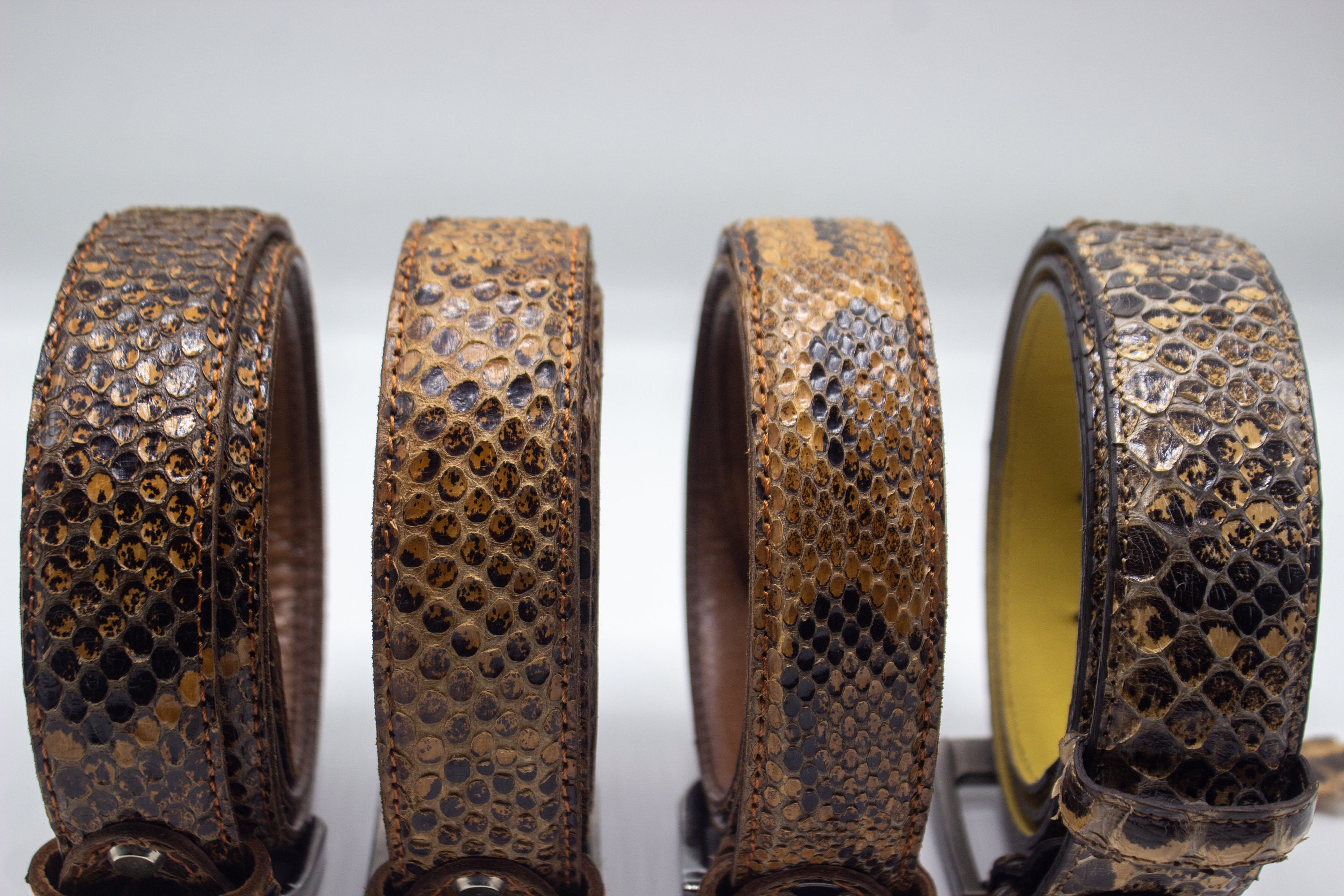 Snake Skin Belt, Real Snake Leather, Handmade, Gift, Unisex, Man, Woman ...