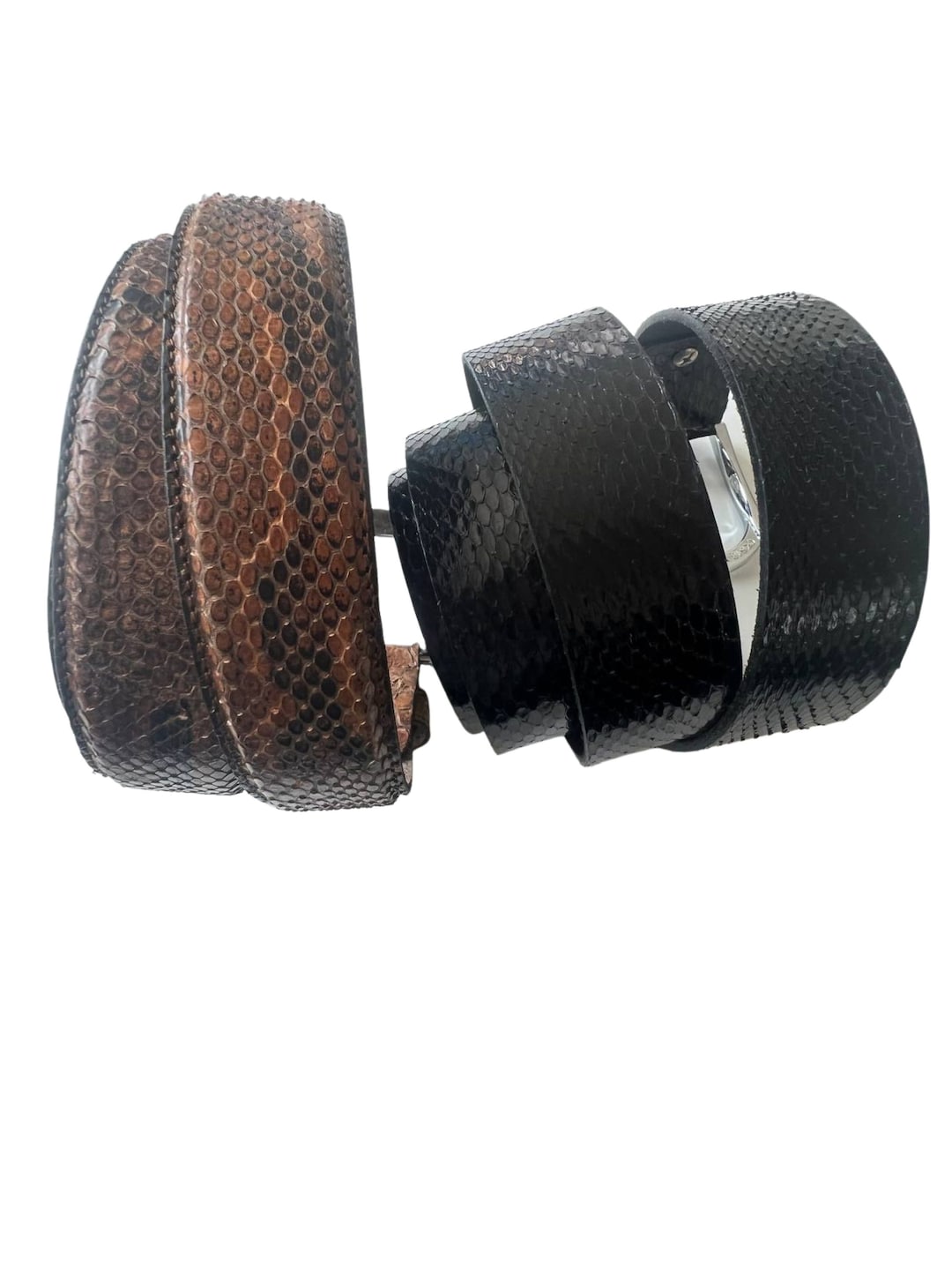 Snake Skin Belt Real Snake Leather Handmade Gift Unisex - Etsy