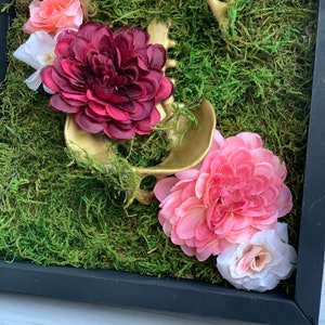 Floral Spooky Skeleton Torso Wall Decor - Etsy