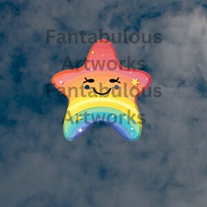 Rainbow Clipart | Cute Rainbow Clipart | Cartoon Rainbow | Clipart for ...