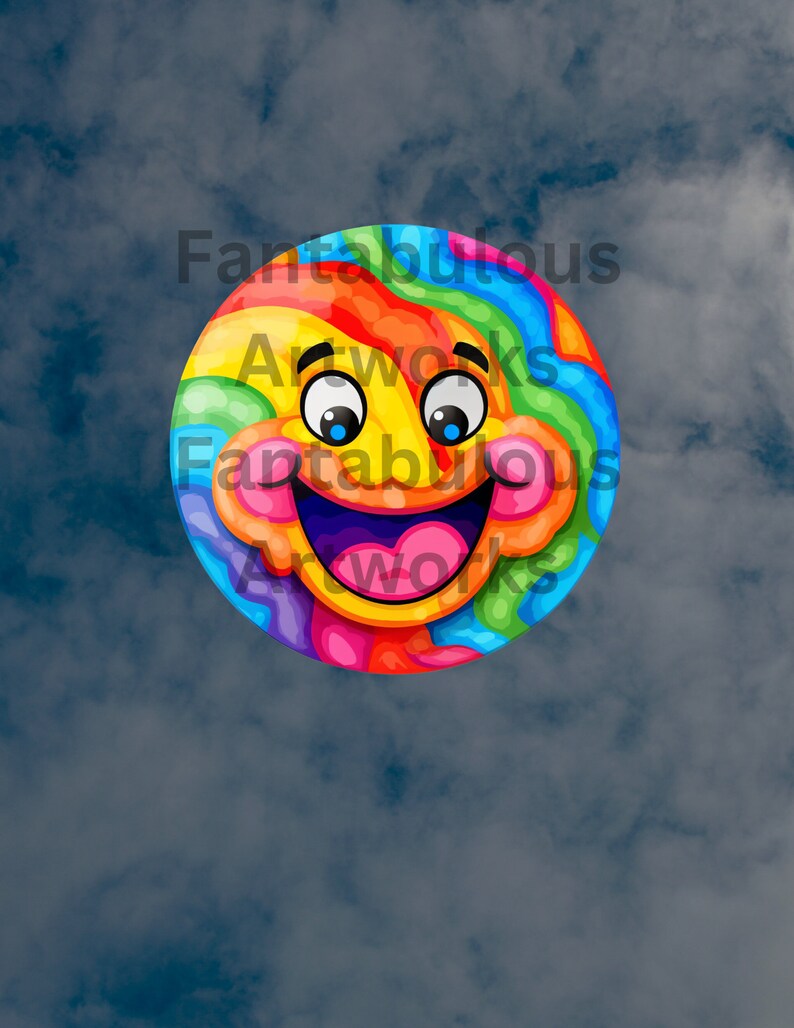 Rainbow Clipart | Cute Rainbow Clipart | Cartoon Rainbow | Clipart for ...