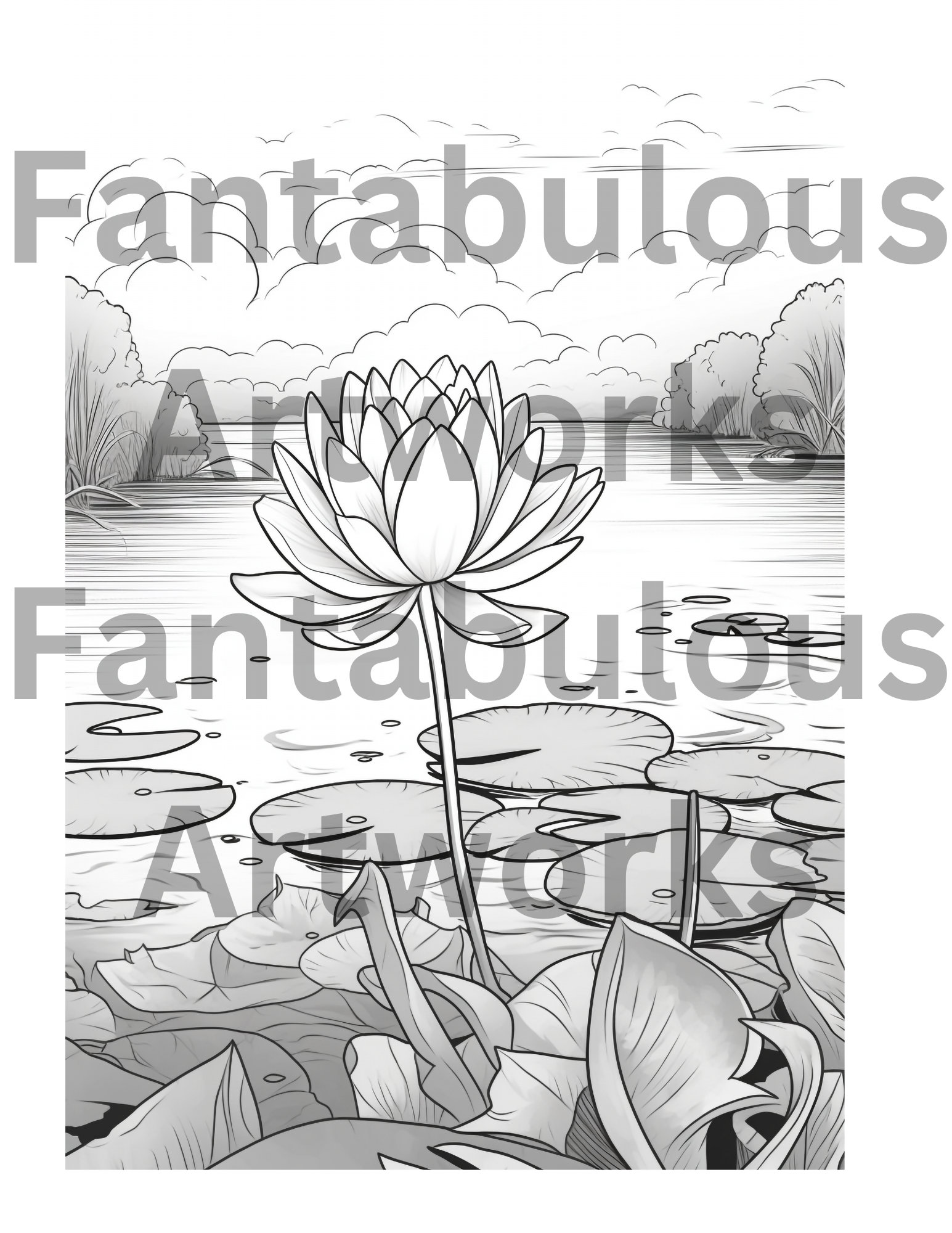 Zen Art Coloring Book | 40 Printable Pages | Relaxation and Stress ...