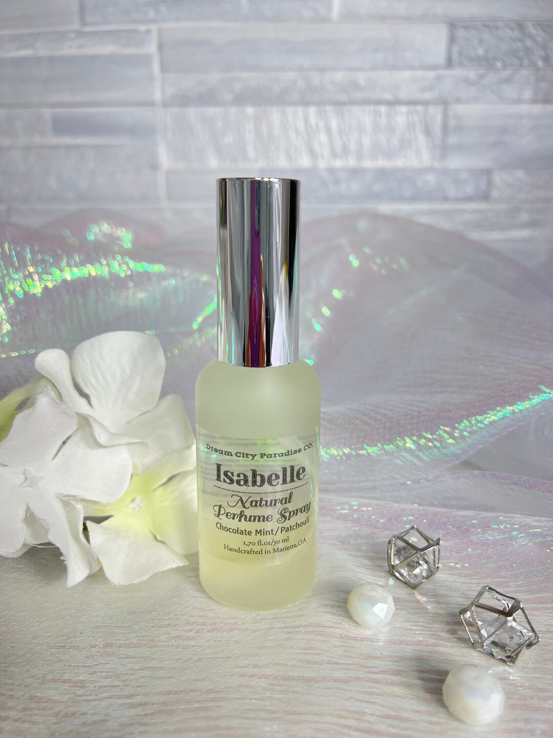Isabelle Natural Perfume Spray ,,,chocolate Mint / Patchouli,,, 1.70 Fl ...