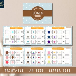 Printable Preschool Worksheet for Kids Homeschool Activity Learning ...