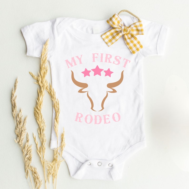 My First Rodeo Girl Birthday, Rodeo Girl Birthday, Girl Western ...