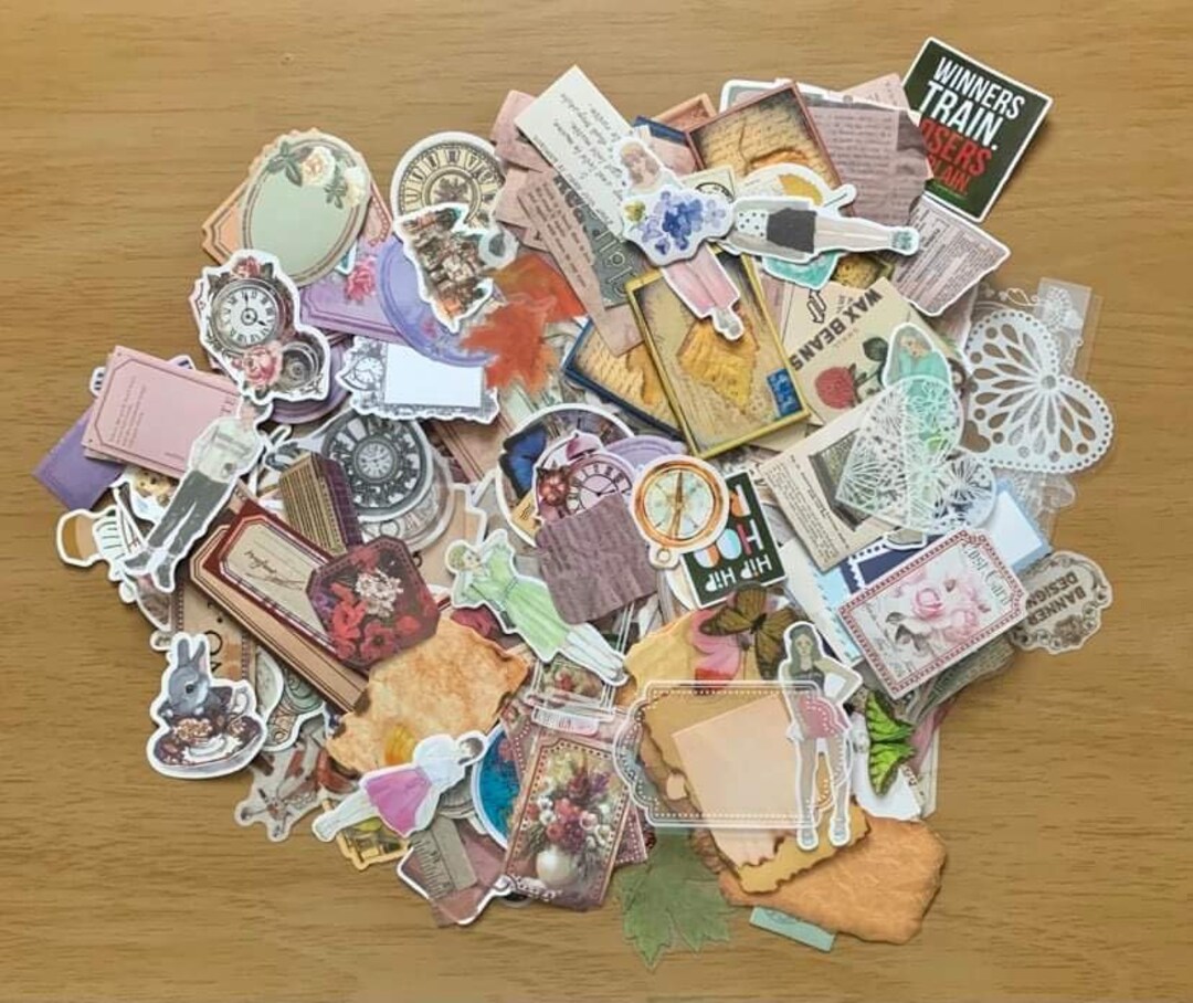 Mixed Variety of 400 Stickers for Scrapbooking and Junk Journaling - Etsy