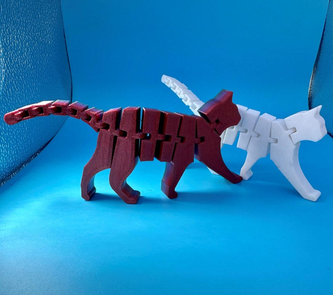 Flexi Cat Fidget Toy - Etsy