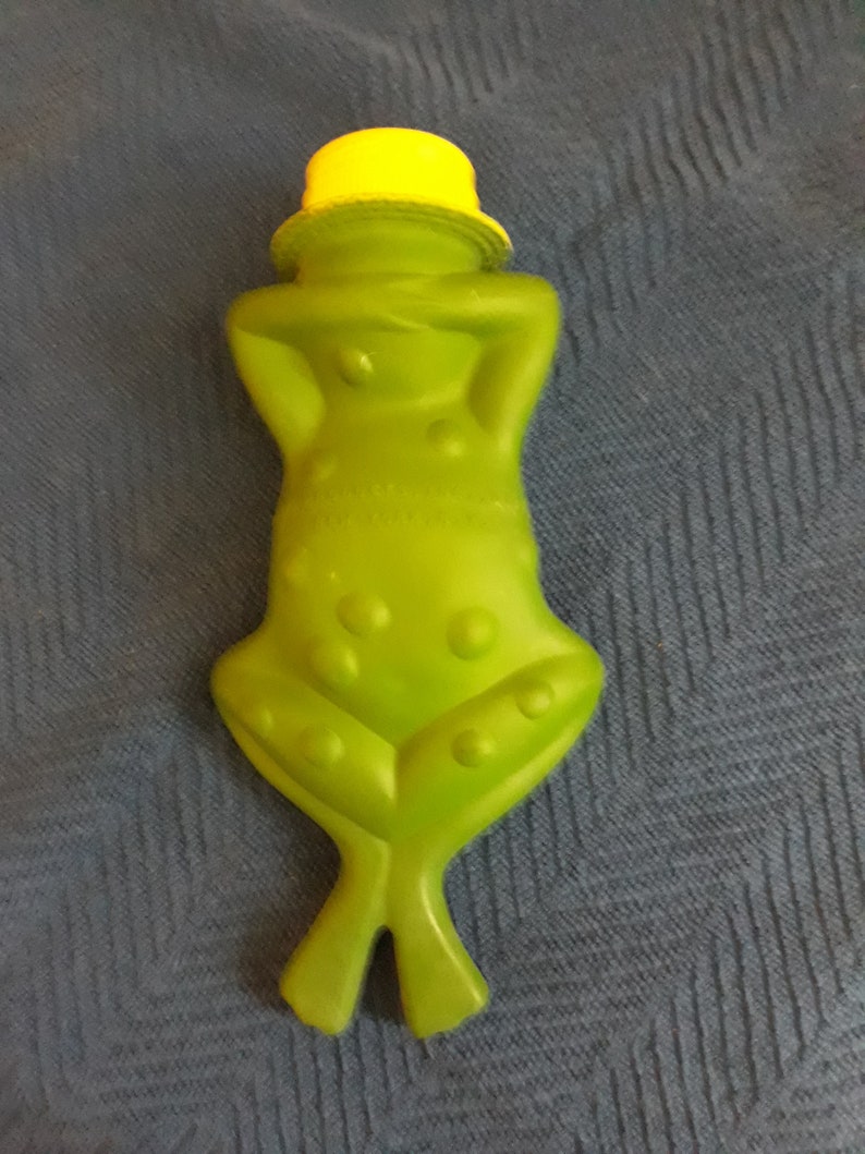 Avon freddy the Frog Soap Dish. 7 1/2 Long, Squeaker Works. - Etsy