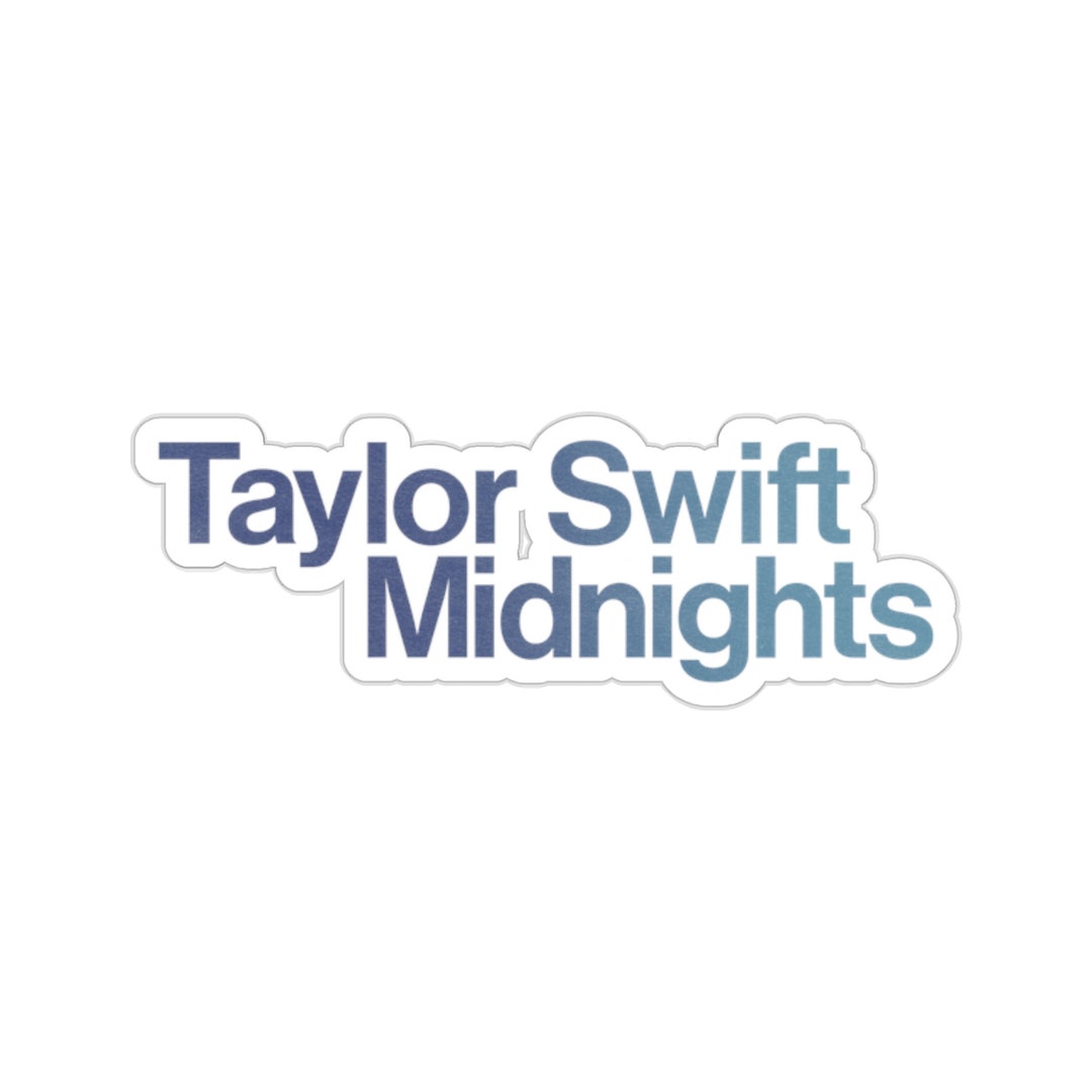 Taylor Swift Midnights Album Design Minimalist Midnights Font Printable ...