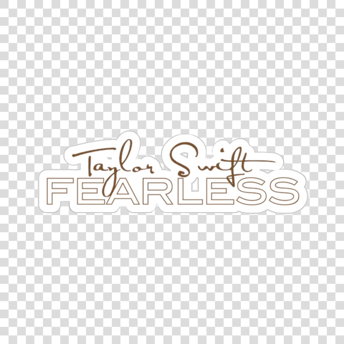 Taylor Swift Fearless Album Design Minimalist Fearless Font Printable ...