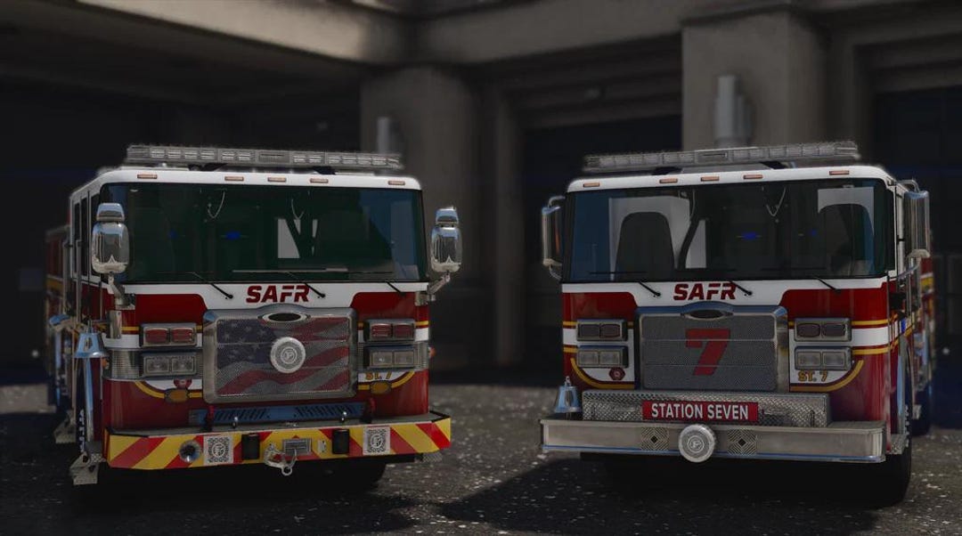 2024 Pumper Fire Truck Fivem GTA 5 | High Quality & High Detail - Etsy