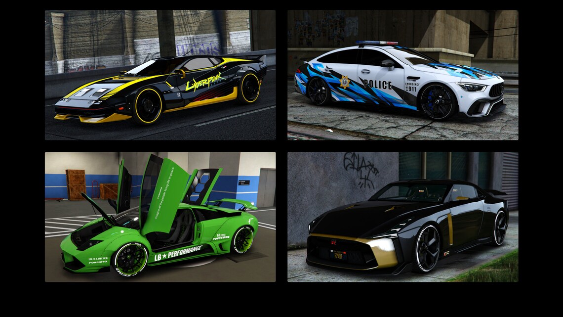 GTA 5 Car Pack 43 AUTO'S Zeer Hoge Kwaliteit Fivem Klaar Aangepaste ...