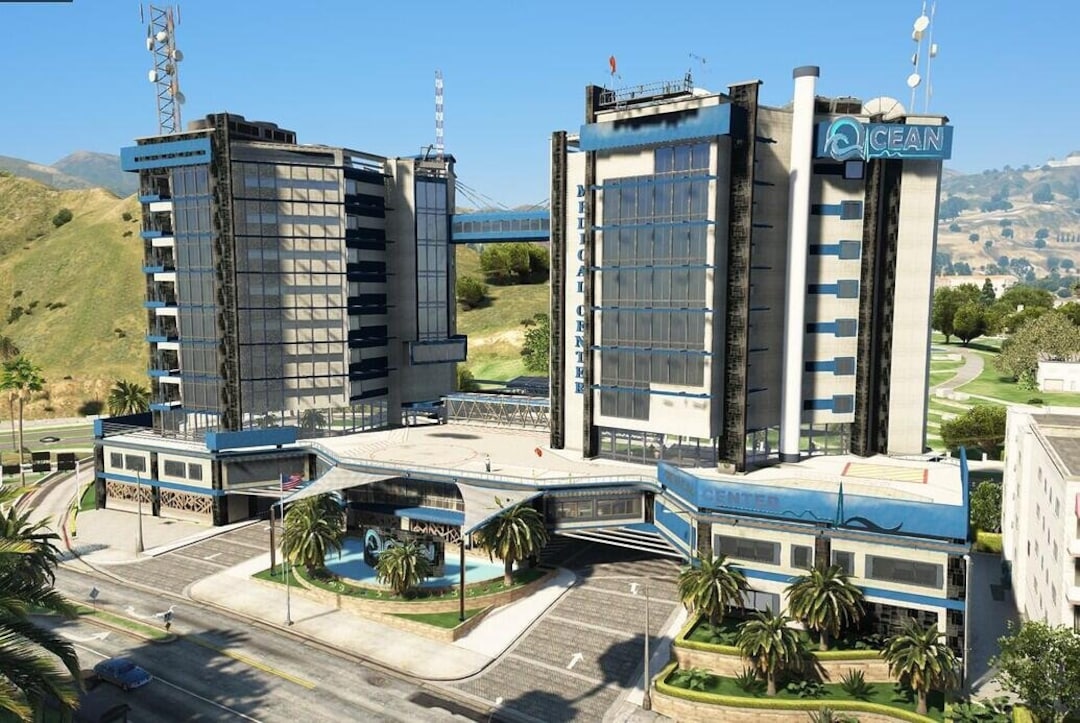 Fivem GTA 5 | Massive Hospital Building | MLO | High Quality Interior ...