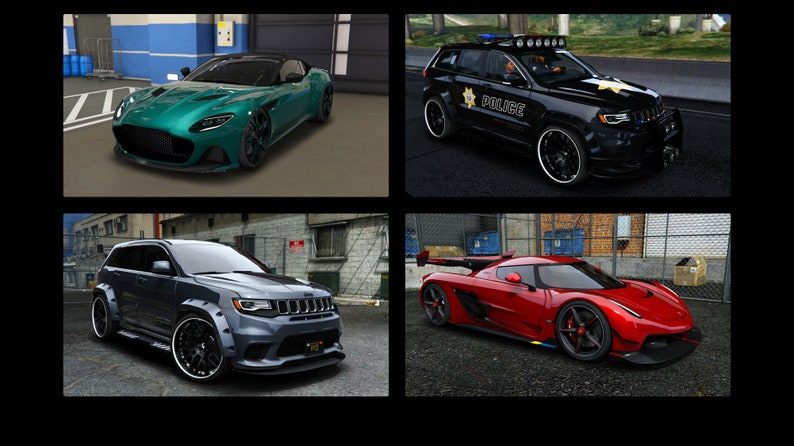 GTA 5 Car Pack 43 AUTO'S Zeer Hoge Kwaliteit Fivem Klaar Aangepaste ...