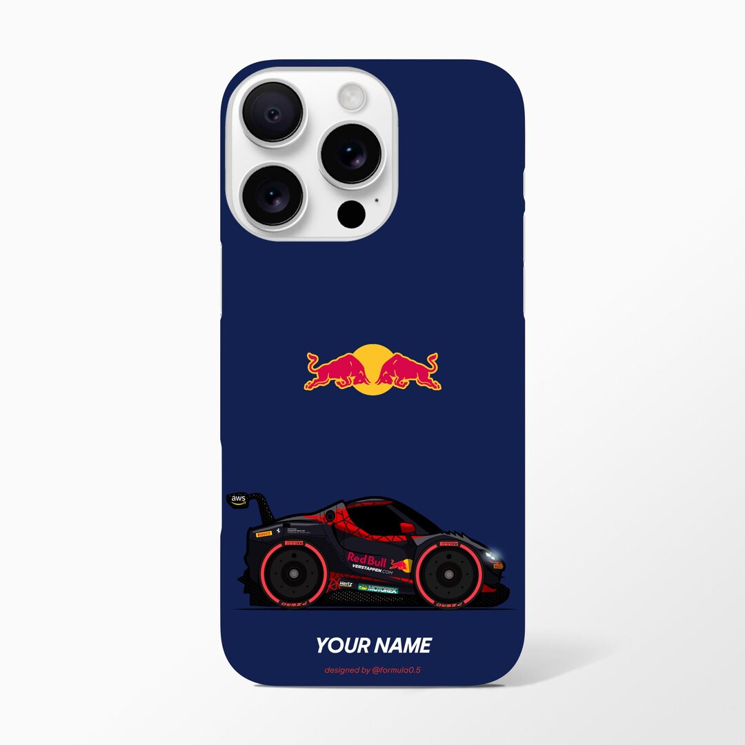 Ferrari 296 GT3 Red Bull – Custom iPhone Case – Verstappen.com Racing ...