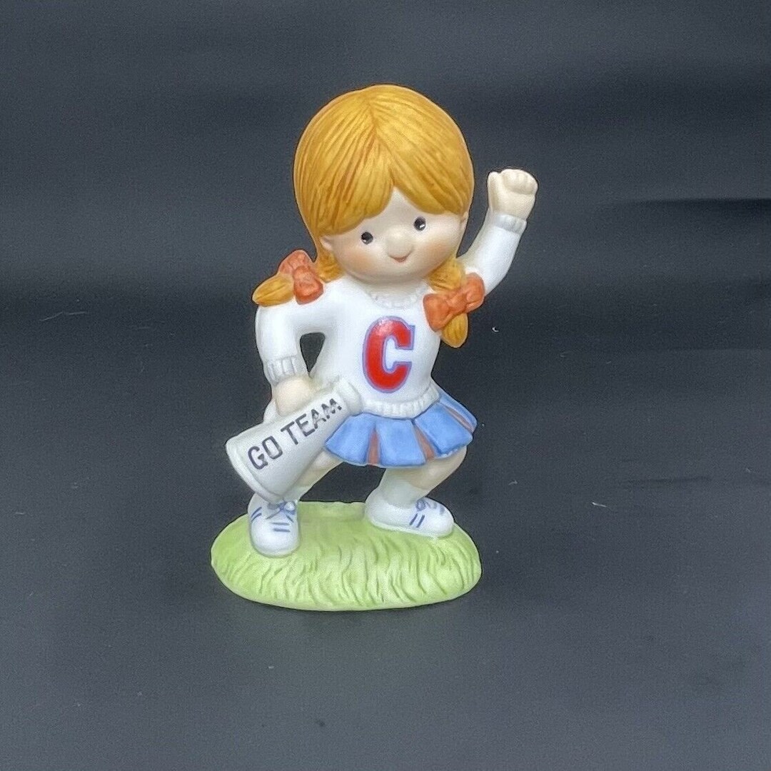 Enesco Go Team Cheerleader Katie Country Cousins 1985 Collectible ...