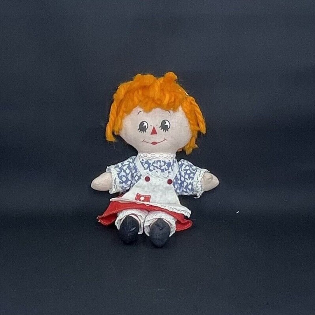 Vintage Raggedy Ann 6 Mini Doll Hallmark Knickerbocker - Etsy