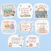 Motivational Study Quote Stickers: Back to School PNG Clipart (digital ...