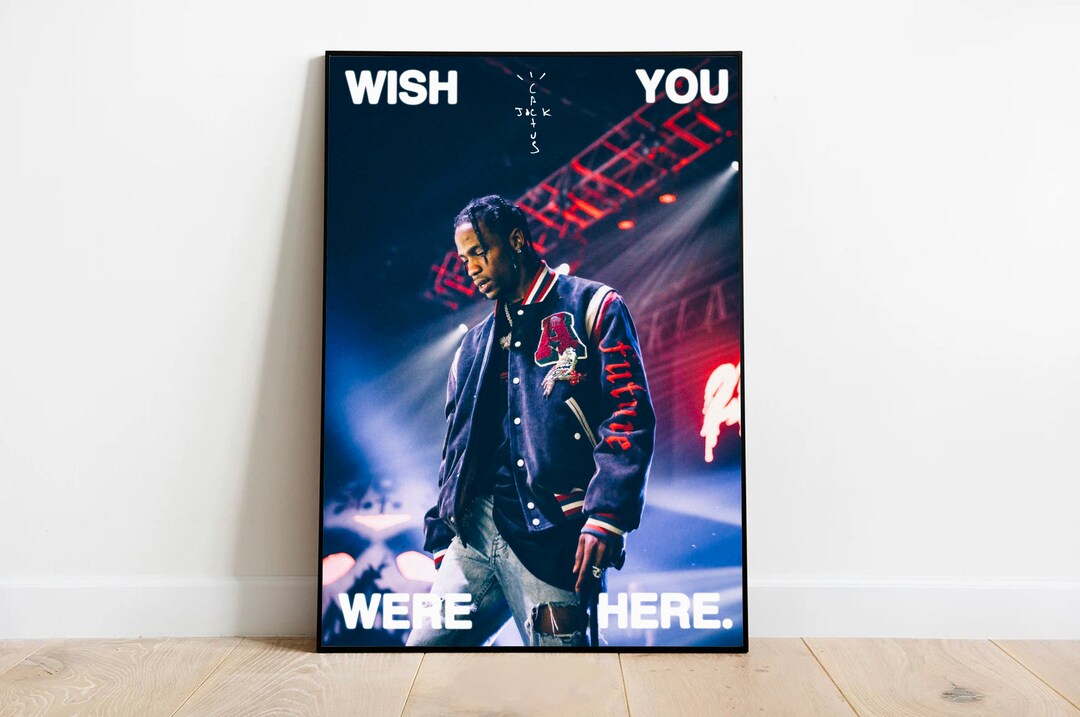 Travis Scott Posters for Bedroom Print Travis Scott Poster Art - Etsy