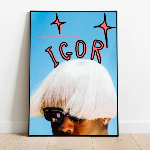 Tyler the Creator Poster - Etsy UK