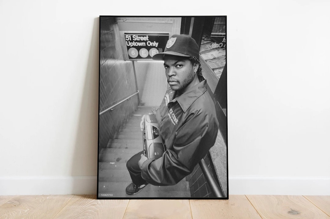 Ice Cube Poster for Bedroom Decor Nwa Posters Art Poster Wall - Etsy