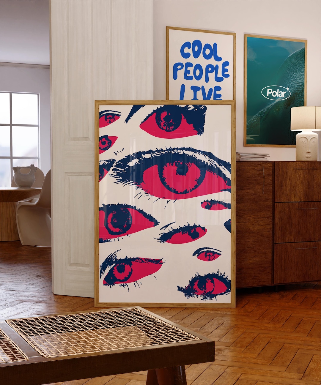 Aesthetic Poster for Room Wall Art, Aesthetic Art Trendy Print Design ...