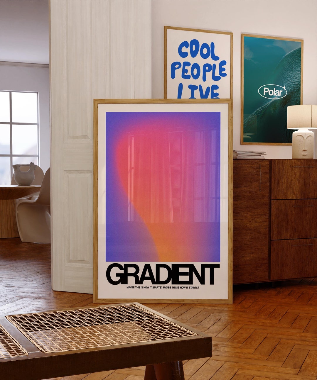 Aesthetic Poster/print for Room Wall Art, Aesthetic Art Trendy Poster ...