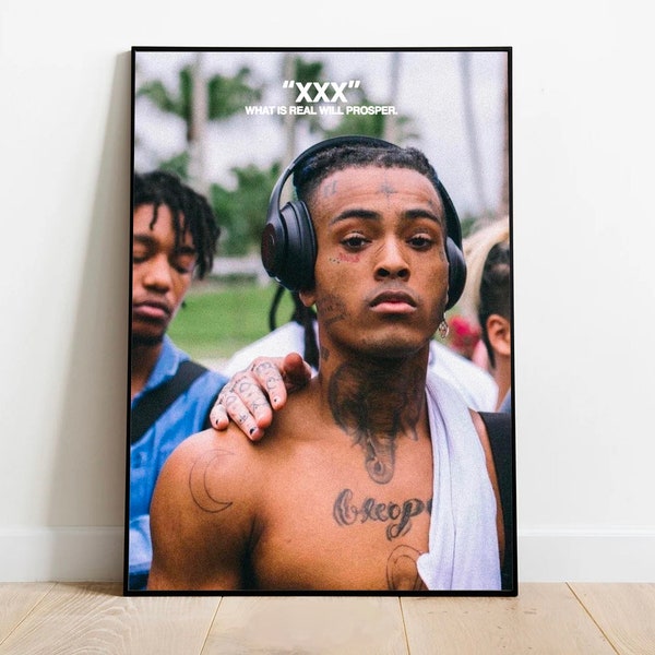 Xxxtentacion Poster - Etsy UK