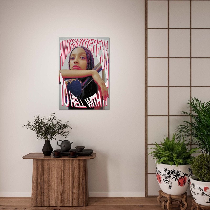 Pinkpantheress Poster for Bedroom Decor Pink Pantheress Poster - Etsy UK