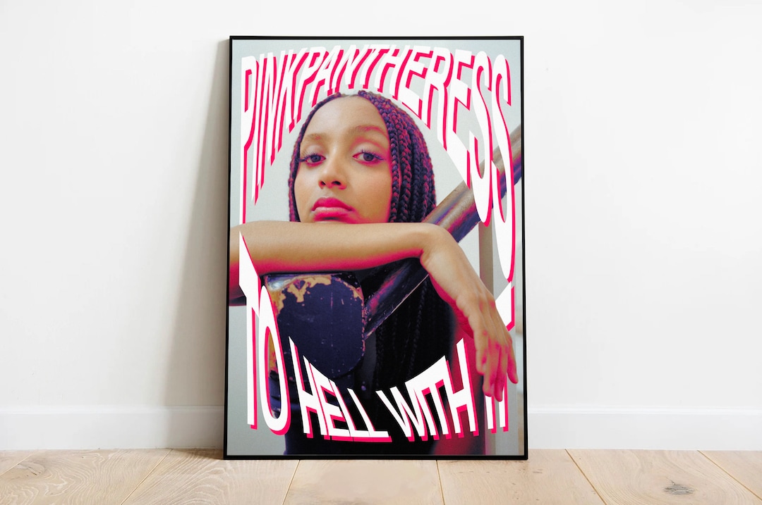 Pinkpantheress Poster for Bedroom Decor Pink Pantheress Poster - Etsy